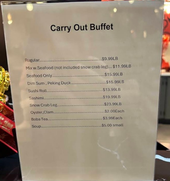 Royal Buffet & Grill Menu | The Best All You Can Eat Asian Buffet in ...